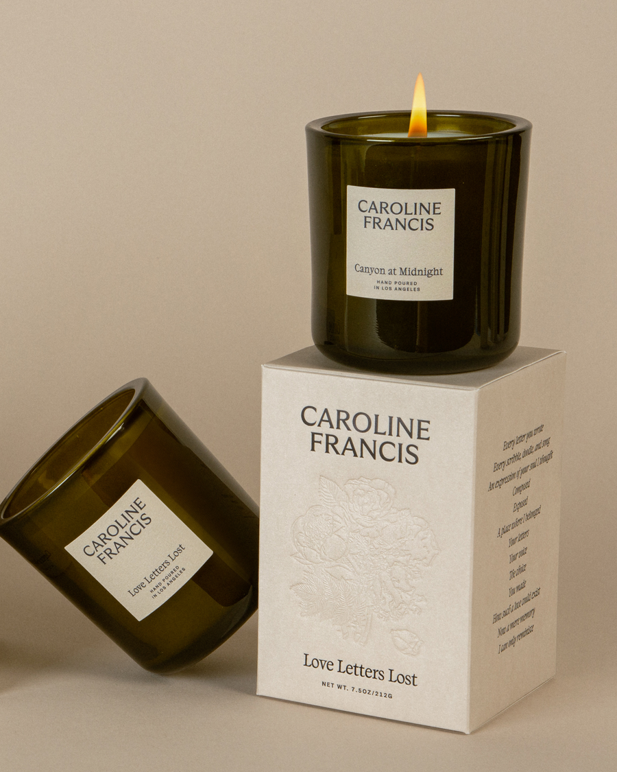 Caroline Francis | Shop Luxury Soy Candles & Oil Bath Salts – Shop Caroline Francis